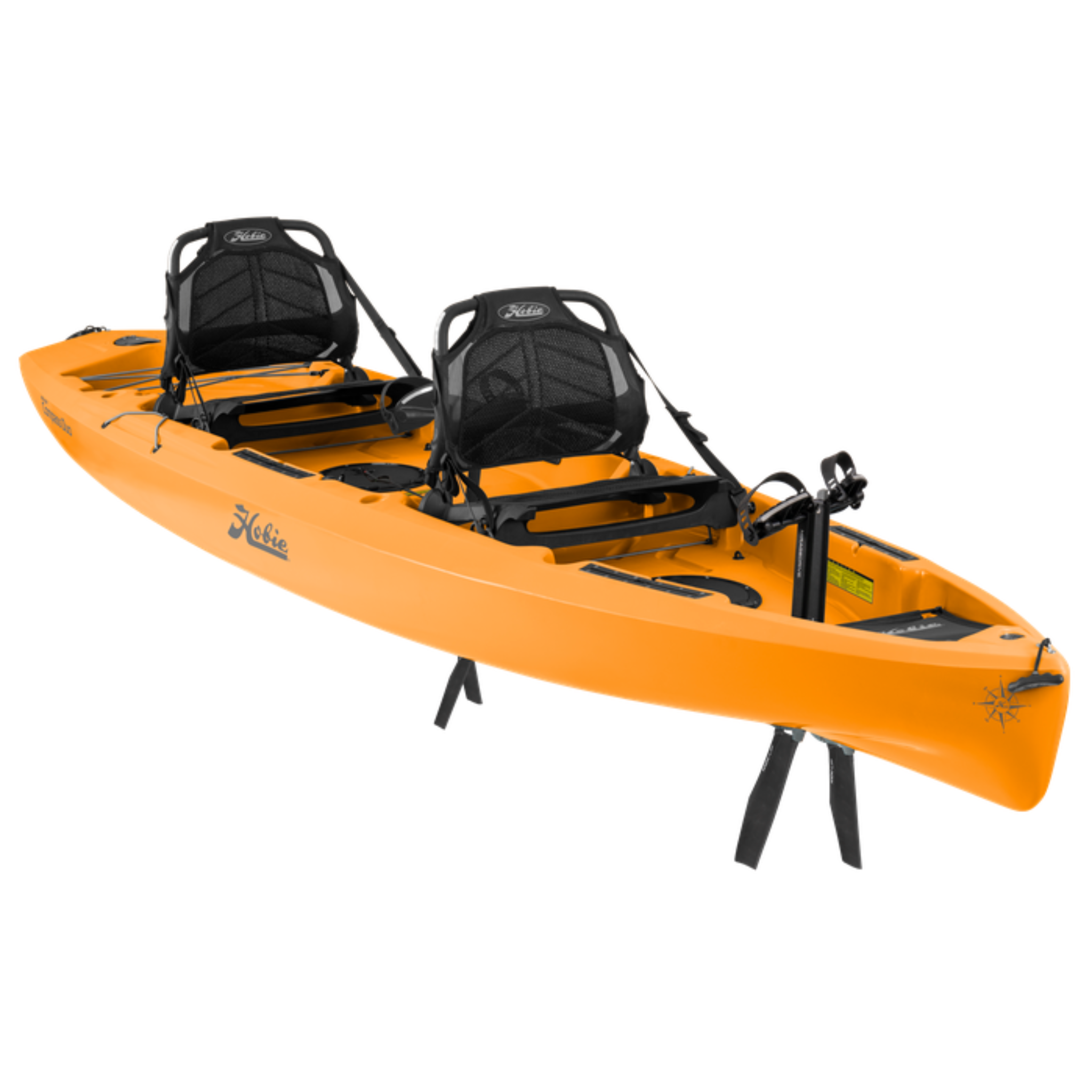 Hobie Kayak Compass Duo (1) MD 180 + (1) MD GT, Kick-Up Fin – Kayak ...