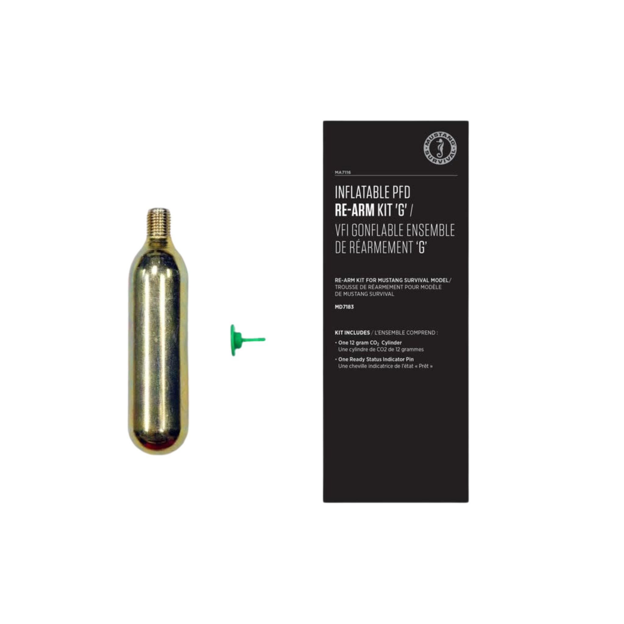 Mustang Re-Arm Kit G - Manual 12g – Kayak Junky Inc