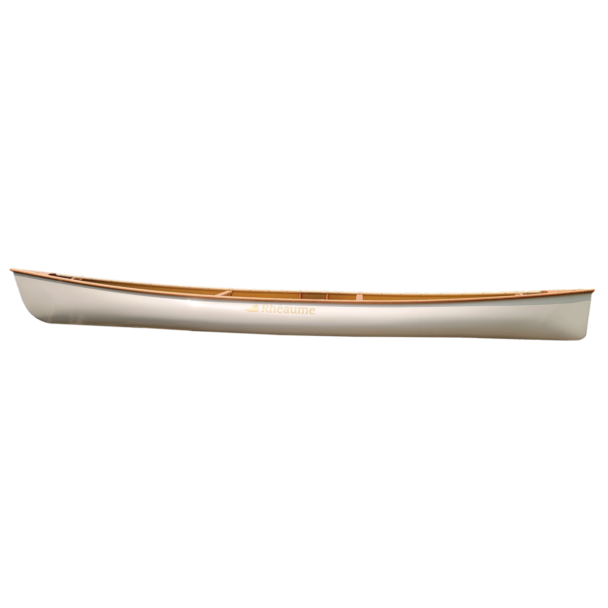 Rheaume Rebel 14'3'' canoe with bow protectors – Kayak Junky Inc